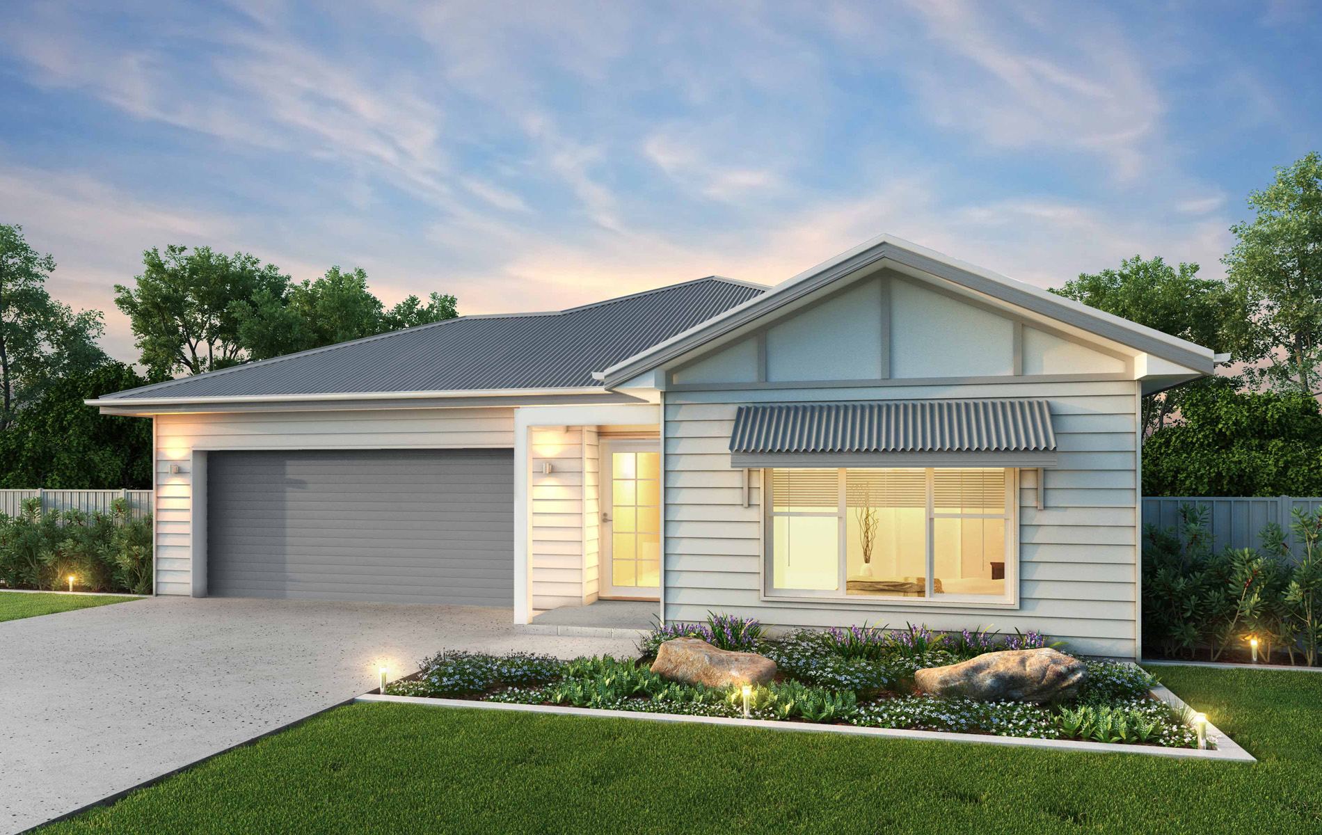 New Home Designs | Lochinvar 219 Gable | Hunter Designer Homes