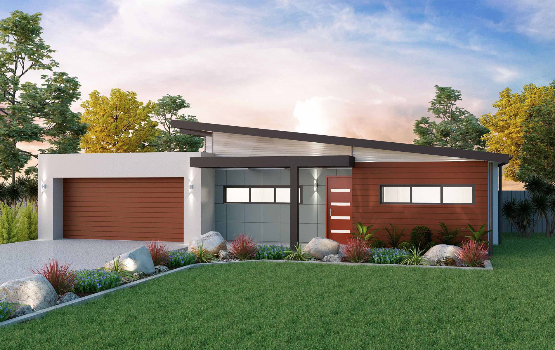 New Home Designs | Denman 215 Hip | Hunter Designer Homes