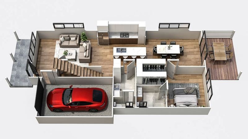 New Home Designs | Hamilton 217 | Hunter Designer Homes